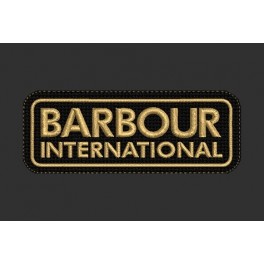 iron patch BARBOUR INTERNATIONAL
